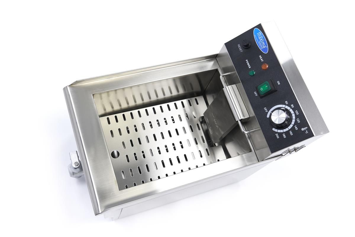 Elektro Fritteuse Maxima - 10 Liter mit Ablasshahn » im Angebot