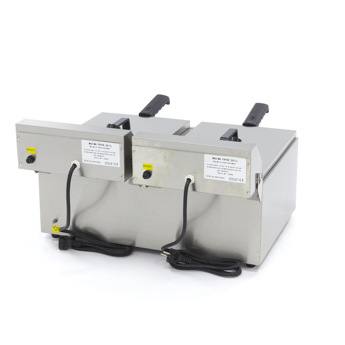 Elektro Fritteuse Maxima - 2 x 11 Liter » im Angebot